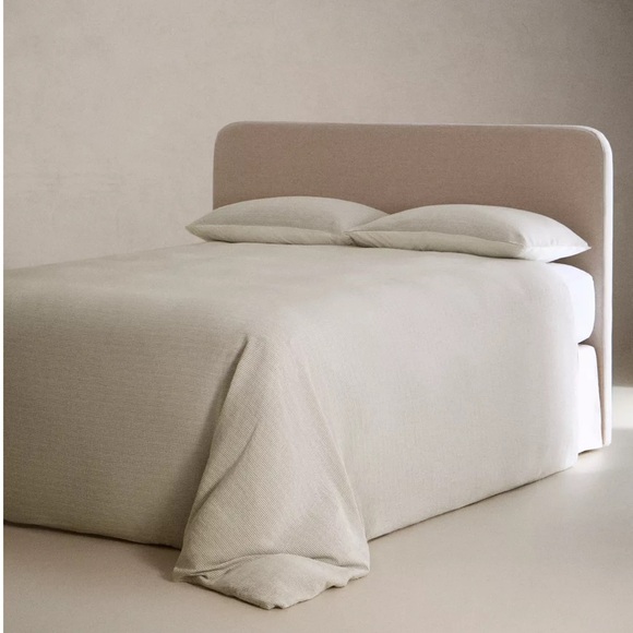 Zara | Bedding | Zara Home Nwt King Size Striped Duvet Cover 91988 ...